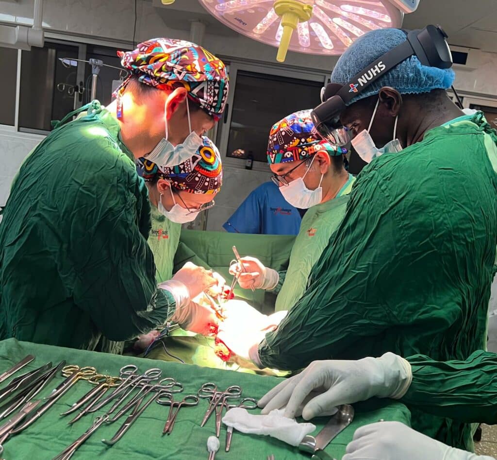 First Augmented Reality Surgery in Africa at the HopeXchange Medical ...